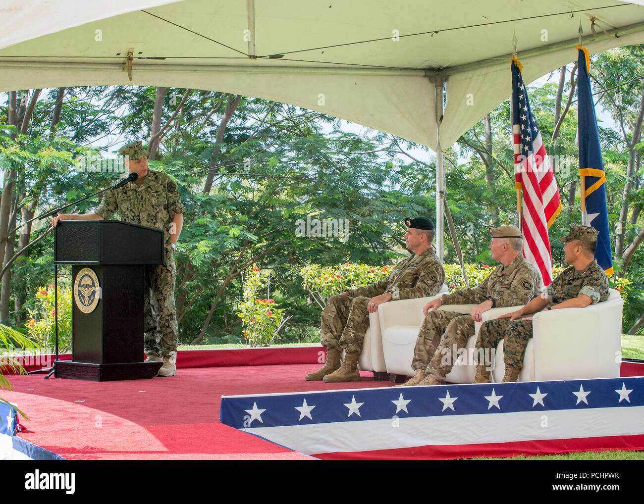 180727-N-WY954-088 CAMP H.M. SMITH, Hawaii (July 27, 2018) - Navy Adm ...