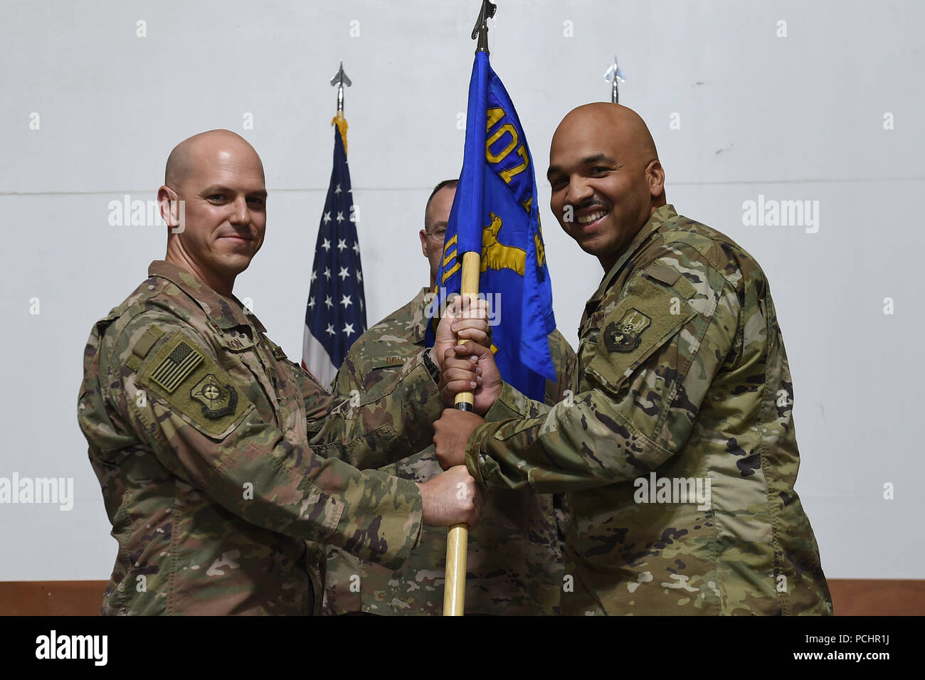 Col. Scott Gibson, 407th Air Expeditionary Group commander and ...