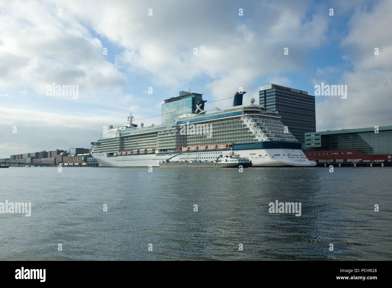 Celebrity Eclipse Cruise Ship Moored in amsterdam North Holland ...