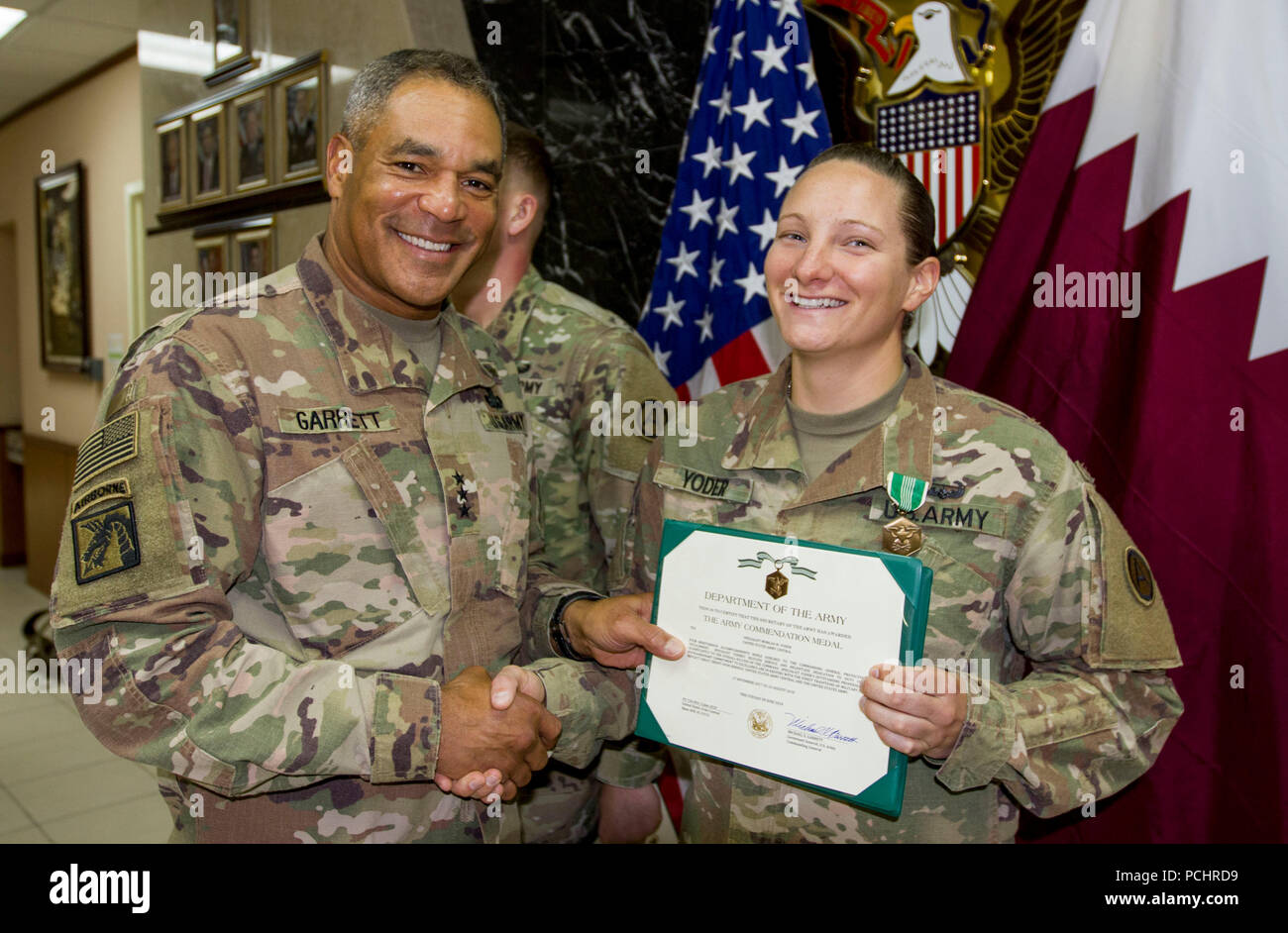 U.S. Army Lt. Gen. Michael X. Garrett, U.S. Army Central commander ...