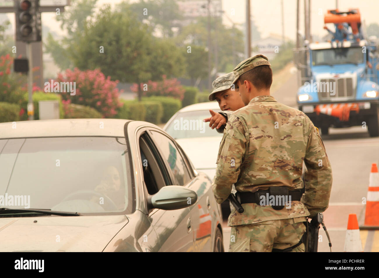 U.S. Army Spcs. Rodavlas Manliclic and Mailo Gonzalez of the 870th ...