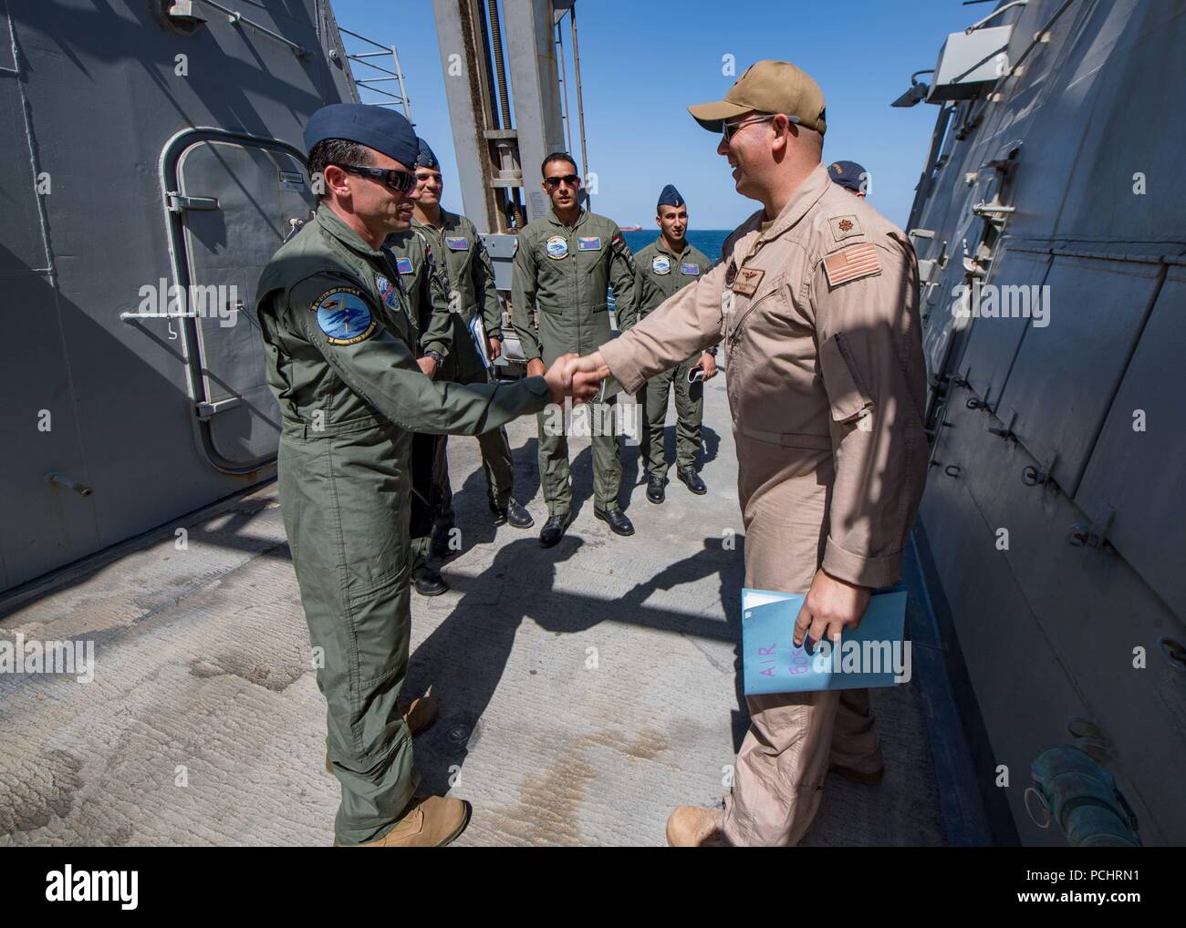 180728-N-UX013-1086 SAFAGA, Egypt (July 28, 2018) U.S. Navy Lt. Cmdr ...