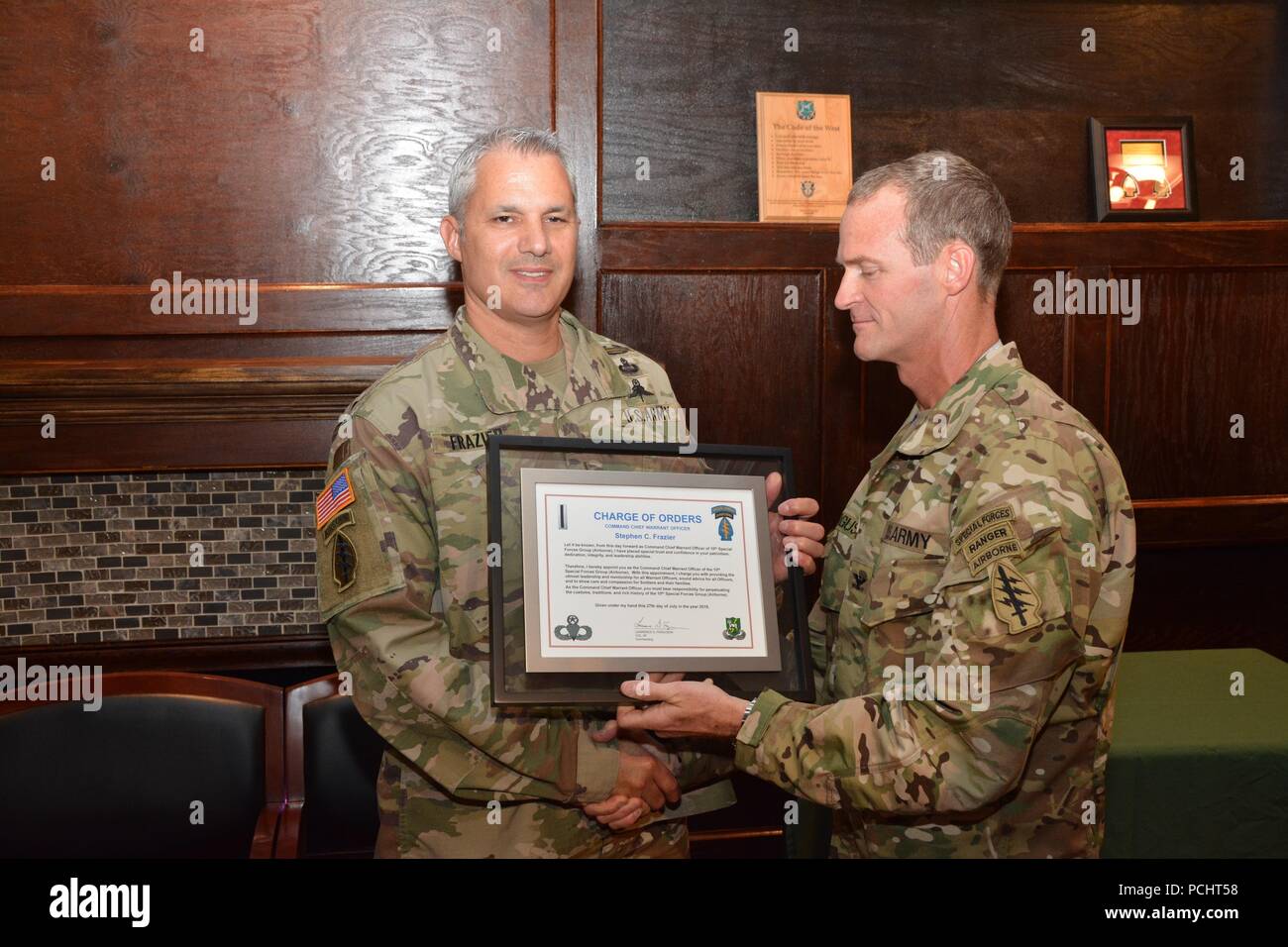 Col. Lawrence G. Ferguson, 10th Special Forces Group (Airborne ...
