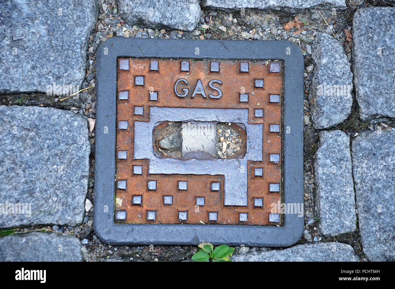 Gas pavement cover hi-res stock photography and images - Alamy