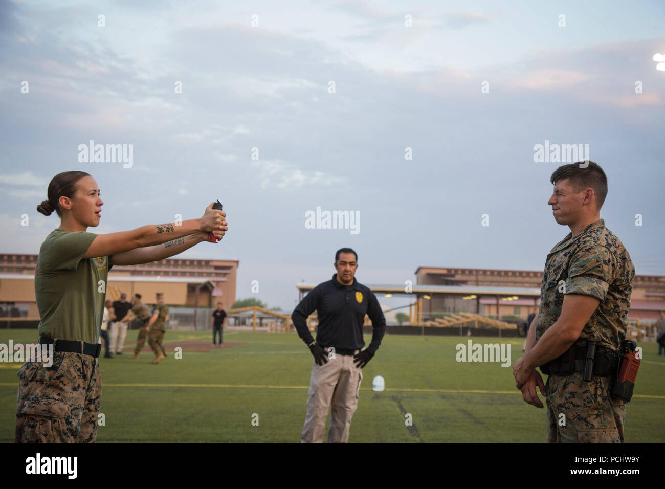 U.S. Marines assigned temporary additional duty to Provost Marshal’s ...