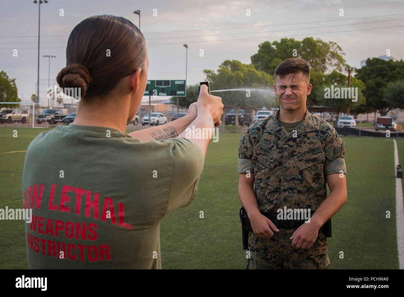 U.S. Marines assigned temporary additional duty to Provost Marshal’s ...