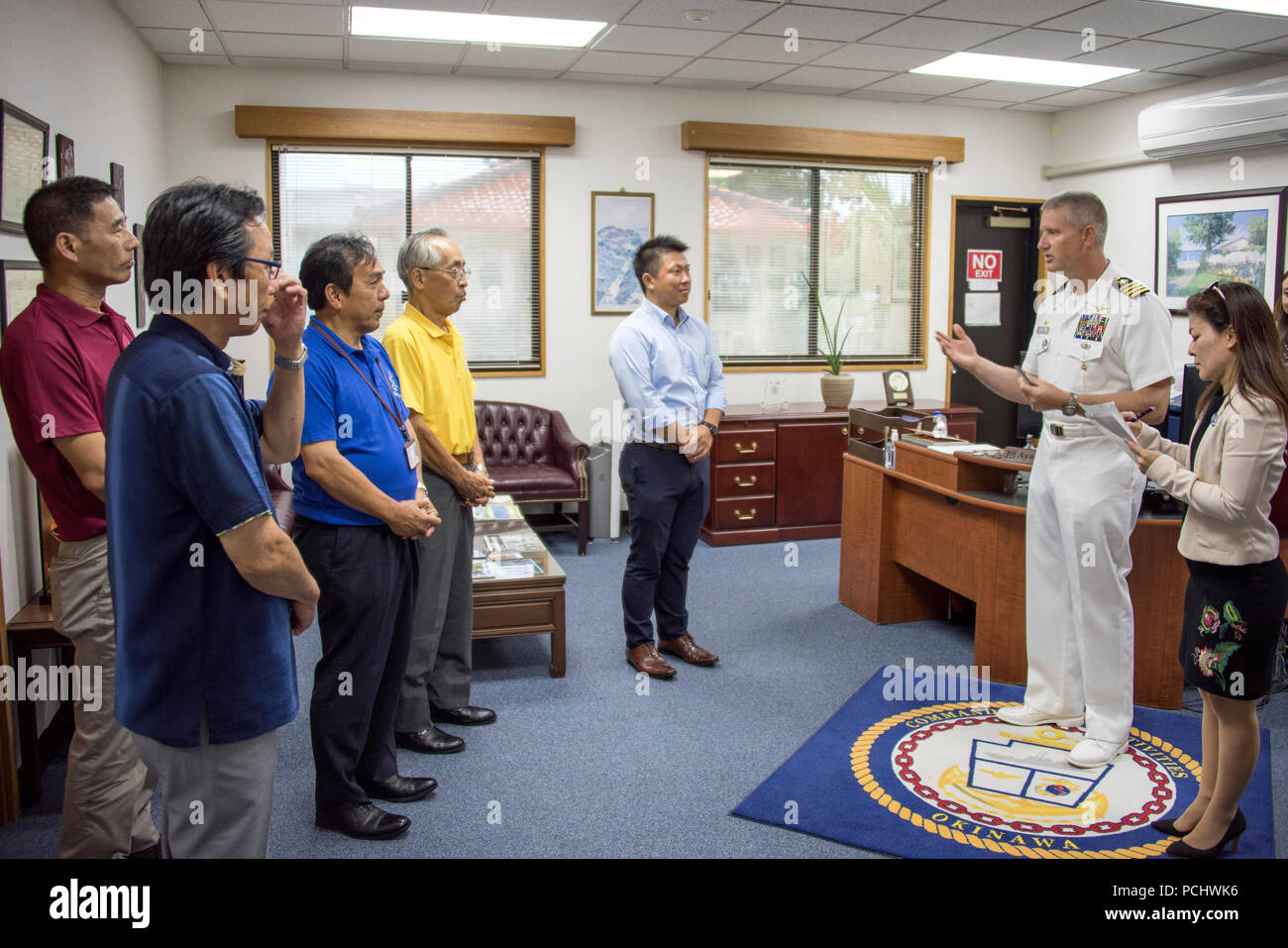 180801-N-GG858-0002 OKINAWA, Japan (August 1, 2018) Capt. Robert ...