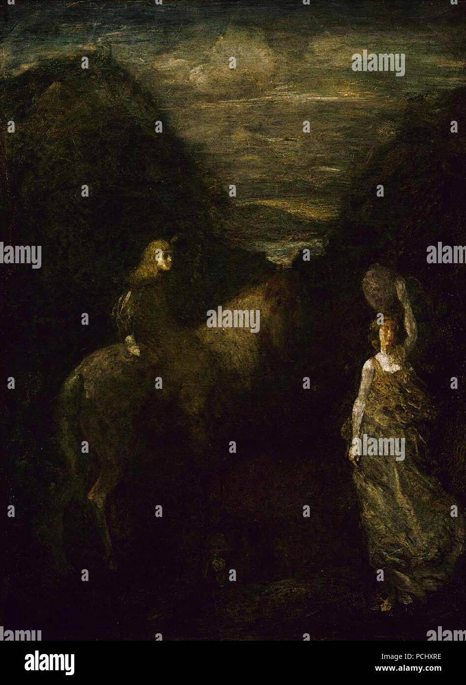 Albert Pinkham Ryder - King Cophetua and the Beggar Maid - 1929.6.99 ...