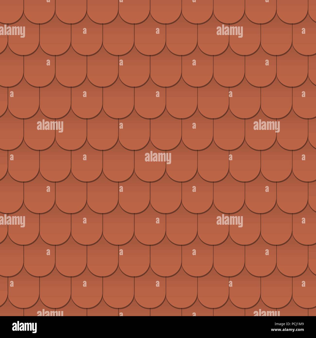 Seamless pattern tile background. Roof surface. Vector illustration ...