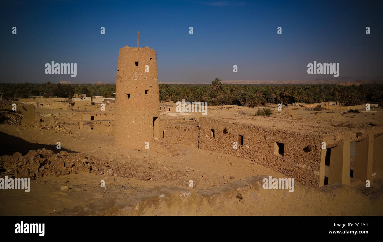 View to Gabal Dakrour mountain, Siwa oasis, Egypt Stock Photo - Alamy