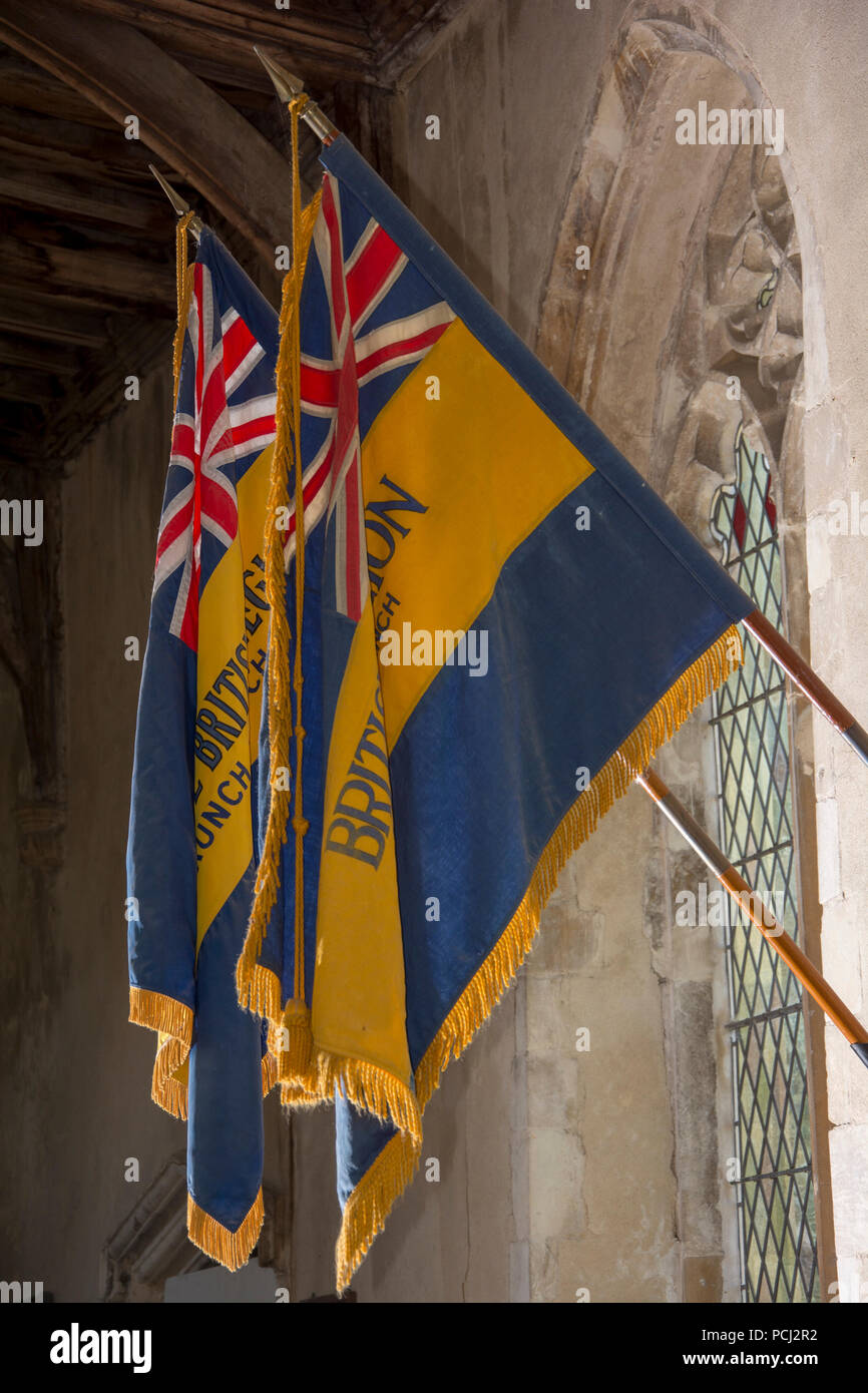 British legion flag Stock Photo - Alamy