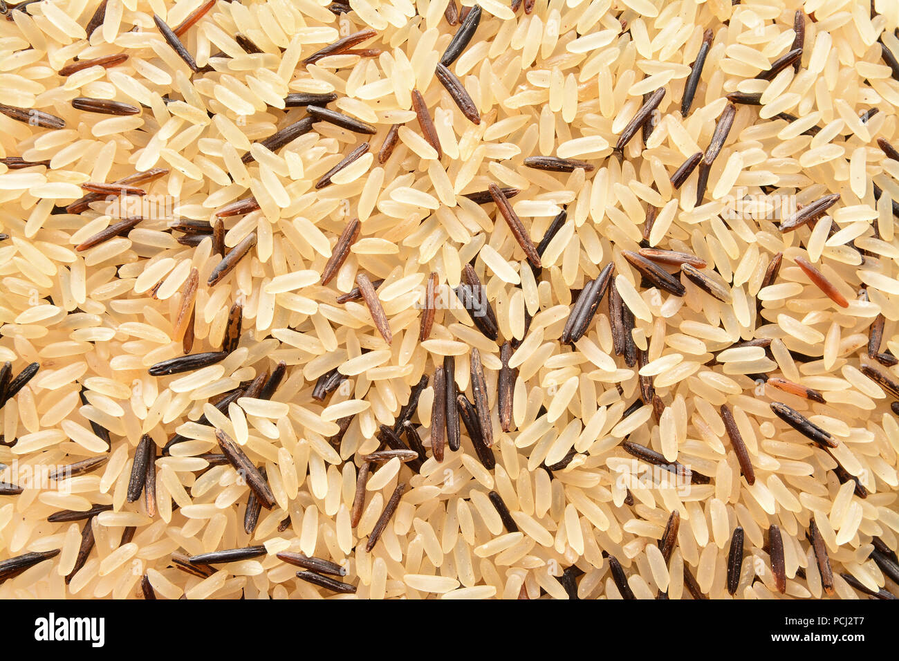 Black and white rice background Stock Photo - Alamy