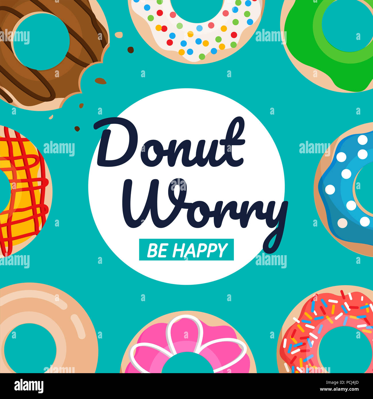 Donut worry hi-res stock photography and images - Alamy