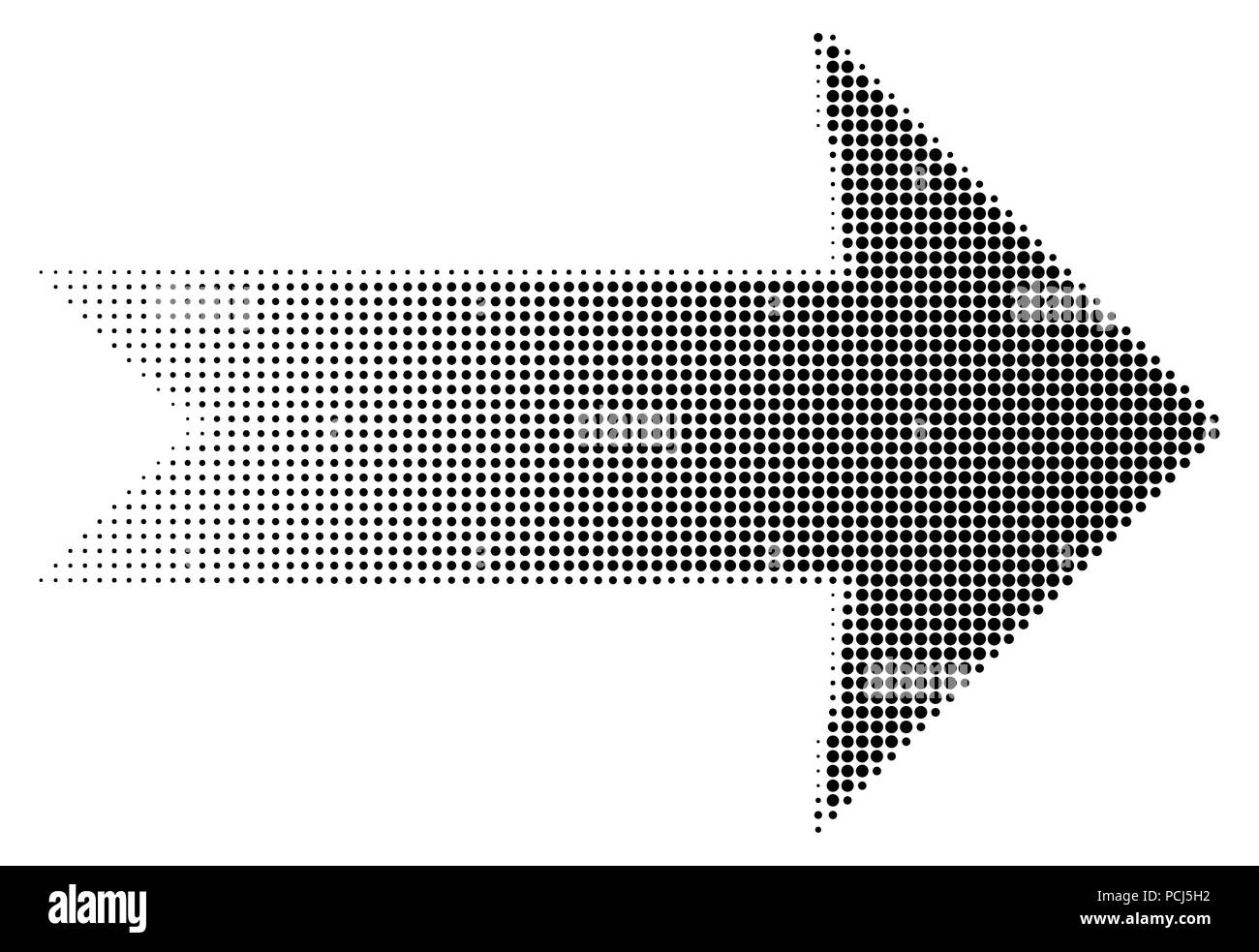 Halftone dots pattern vector Black and White Stock Photos & Images - Alamy