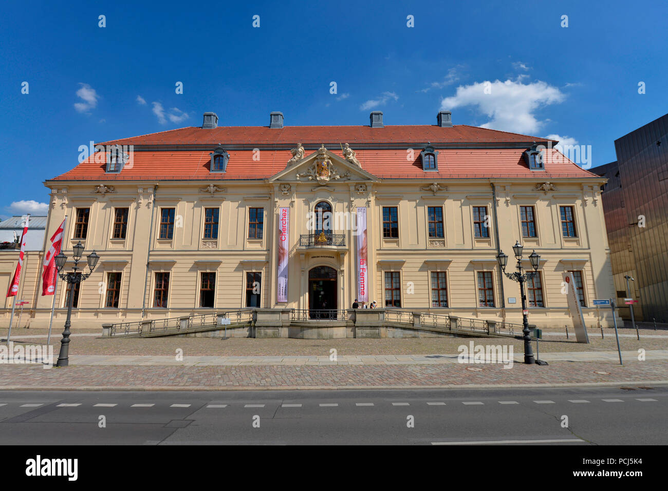 Juedisches Museum, Lindenstrasse, Kreuzberg, Berlin, Deutschland Stock ...
