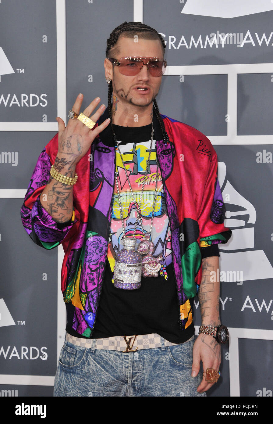 Riff Raff 575 at the 55th Ann. Grammy Awards 2013 at the Staples Center ...