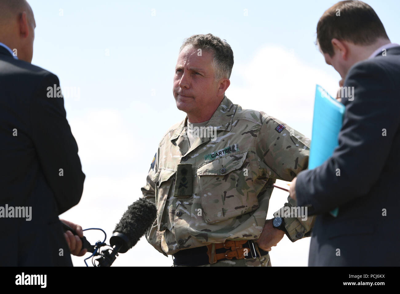 **EMBARGOED to 0001 Friday 3rd August** Chief of the Defence Staff ...