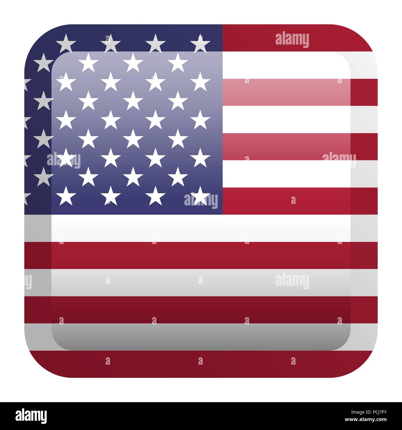Usa flag vector vector vectors Stock Vector Images - Alamy