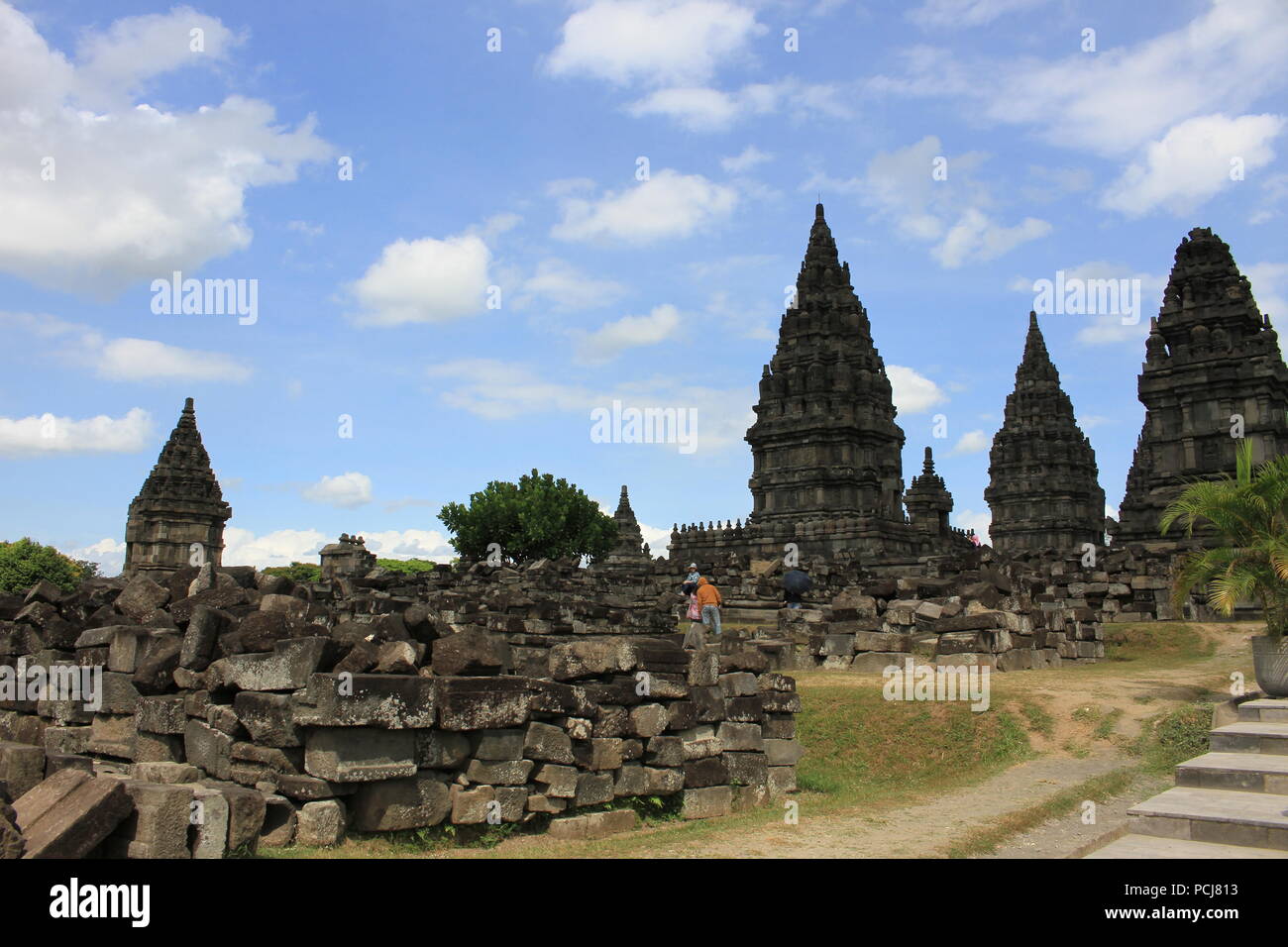 Candi Prambanan or Prambanan Temple Stock Photo - Alamy