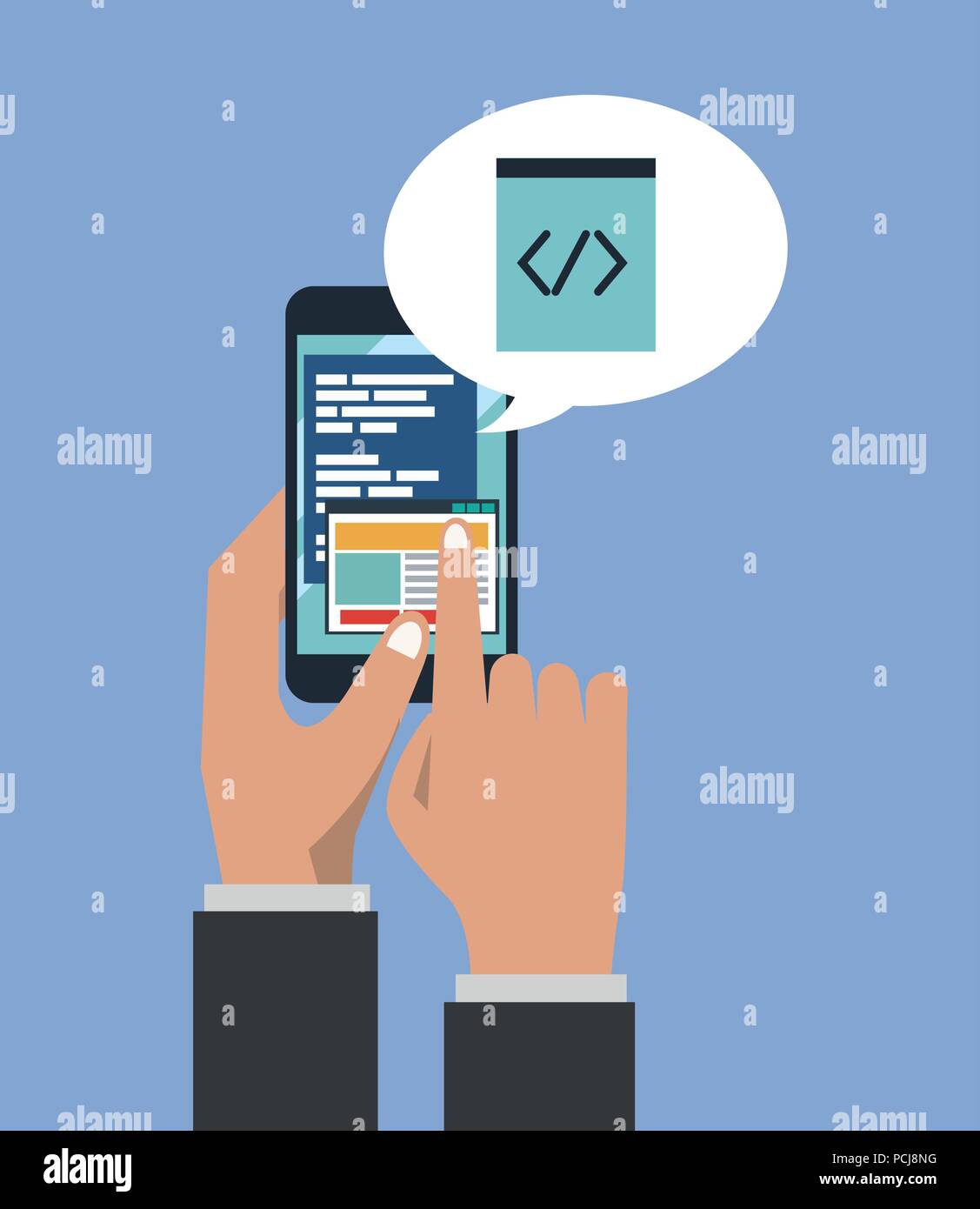 Software and programming Stock Vector Image & Art - Alamy