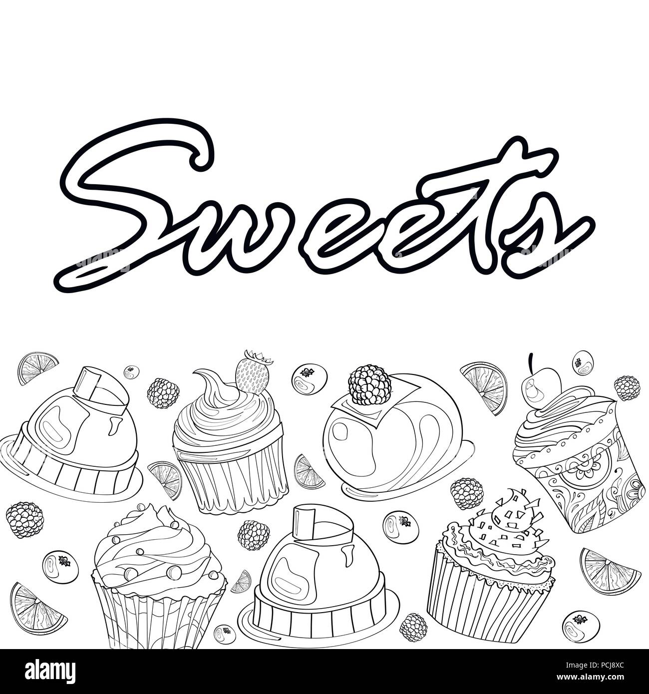 Logo, sign, style for the confectionery, bakery shop. Lettering Stock ...