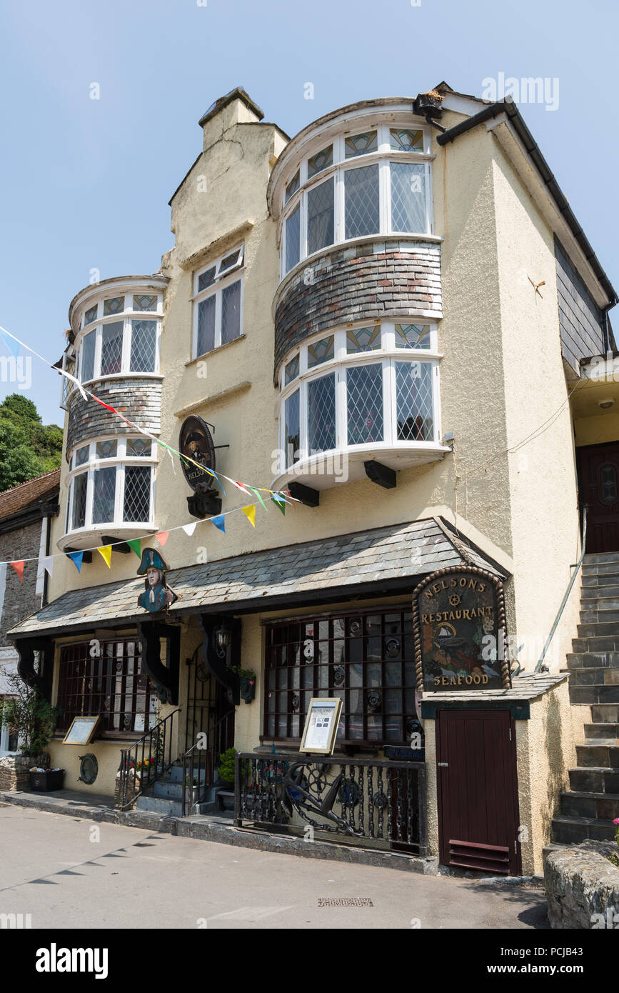 Polperro Restaurant High Resolution Stock Photography and Images - Alamy