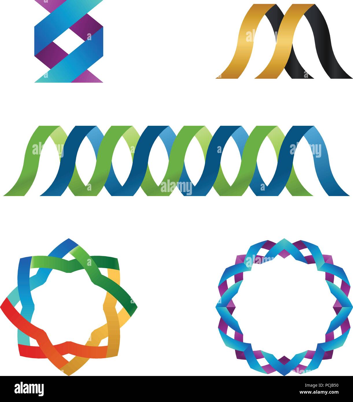 Glossy ribbon hi-res stock photography and images - Alamy