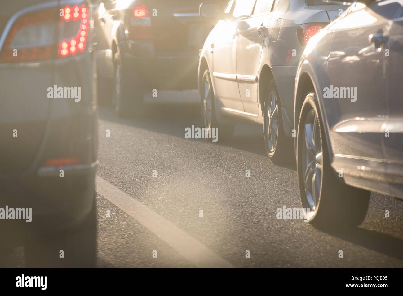 Cars traffic in modern part hi-res stock photography and images - Alamy