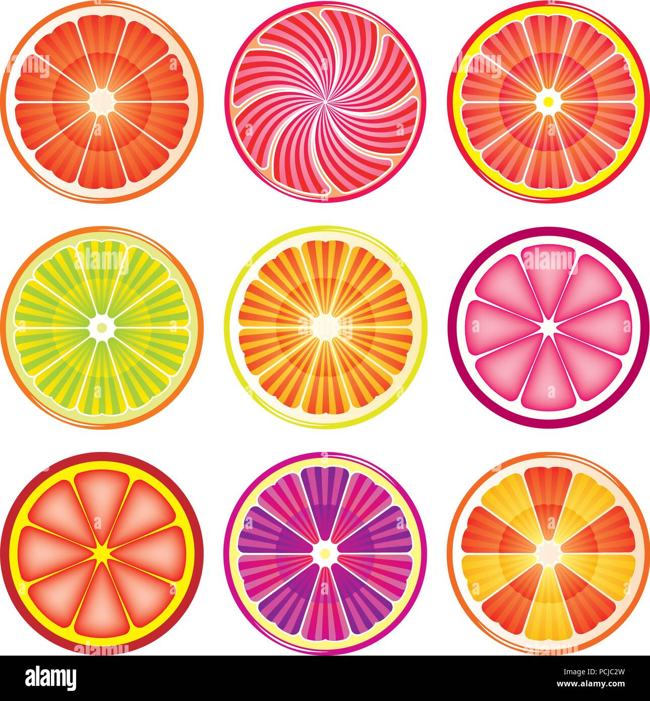 Green orange tangerine color Stock Vector Images - Alamy