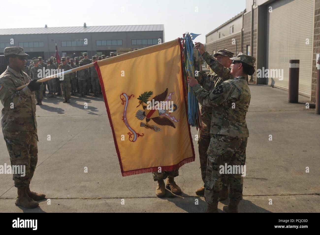 The 2D Brigade Support Battalion was presented the Army Safety ...