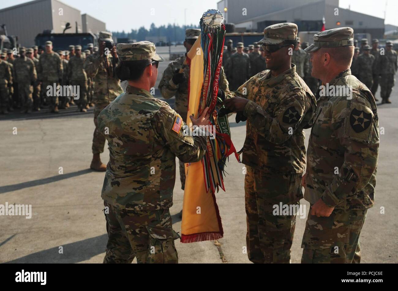The 2D Brigade Support Battalion was presented the Army Safety ...
