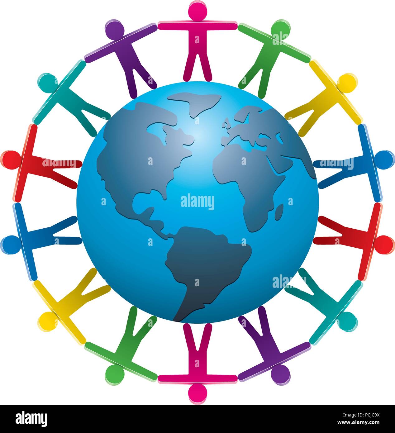 Kids Love Globe Around World High Resolution Stock Photography and ...