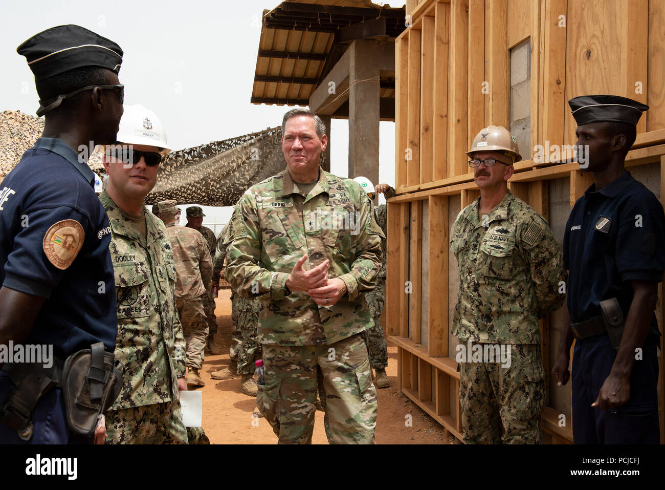 U.S. Army Maj. Gen. James Craig, commander, Combined Joint Task Force ...