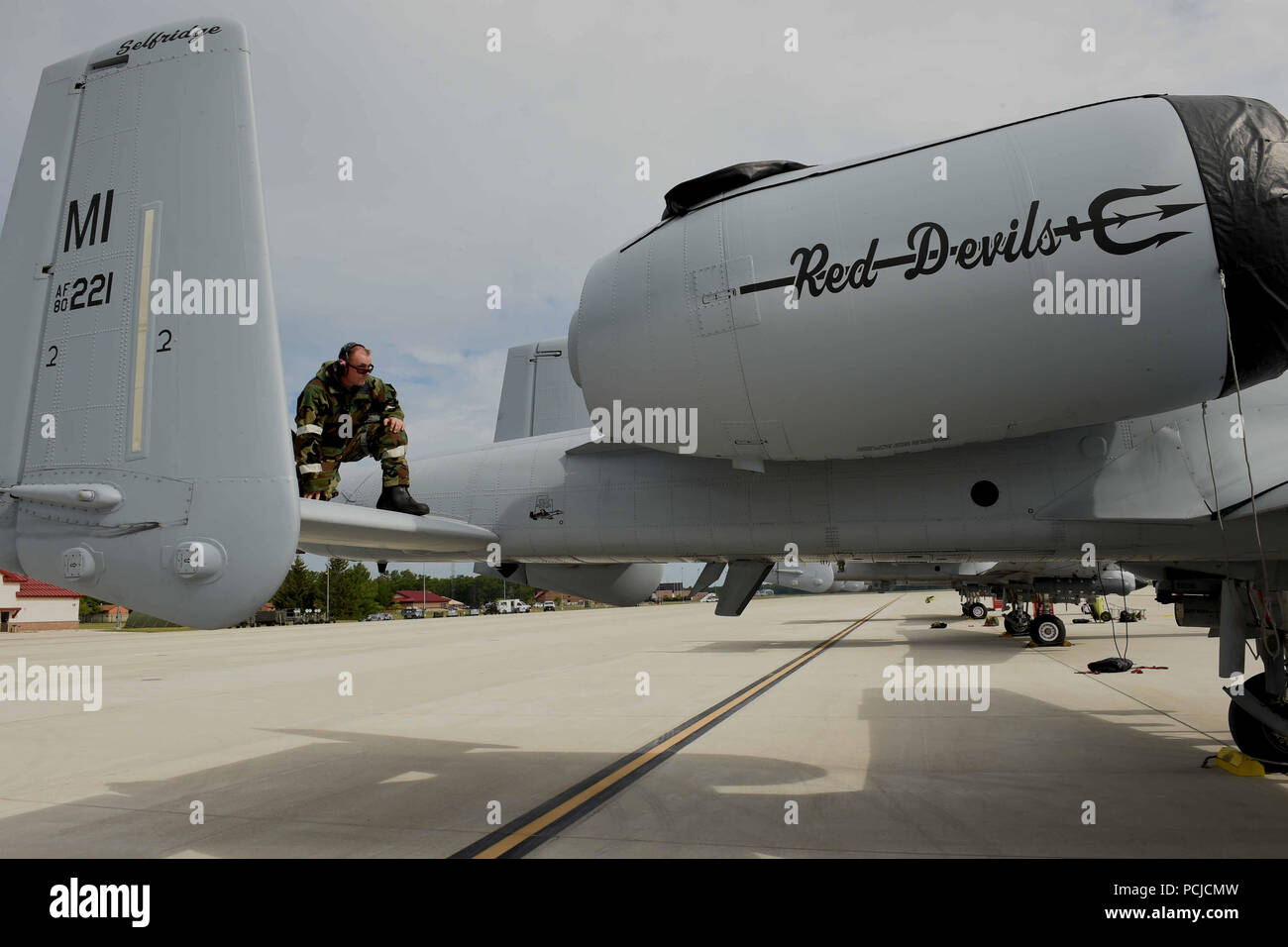 ALPENA, Combat Readiness Training Center —Staff Sgt. Nicholas Morris from the 127th Aircraft ...