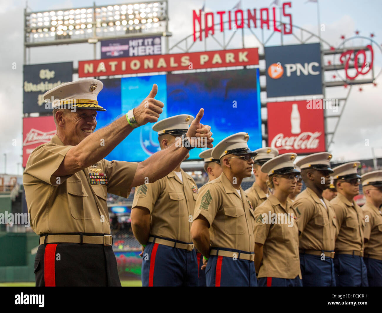 Lieutenant Gen. Robert S. Walsh, commanding general, Marine Corps ...