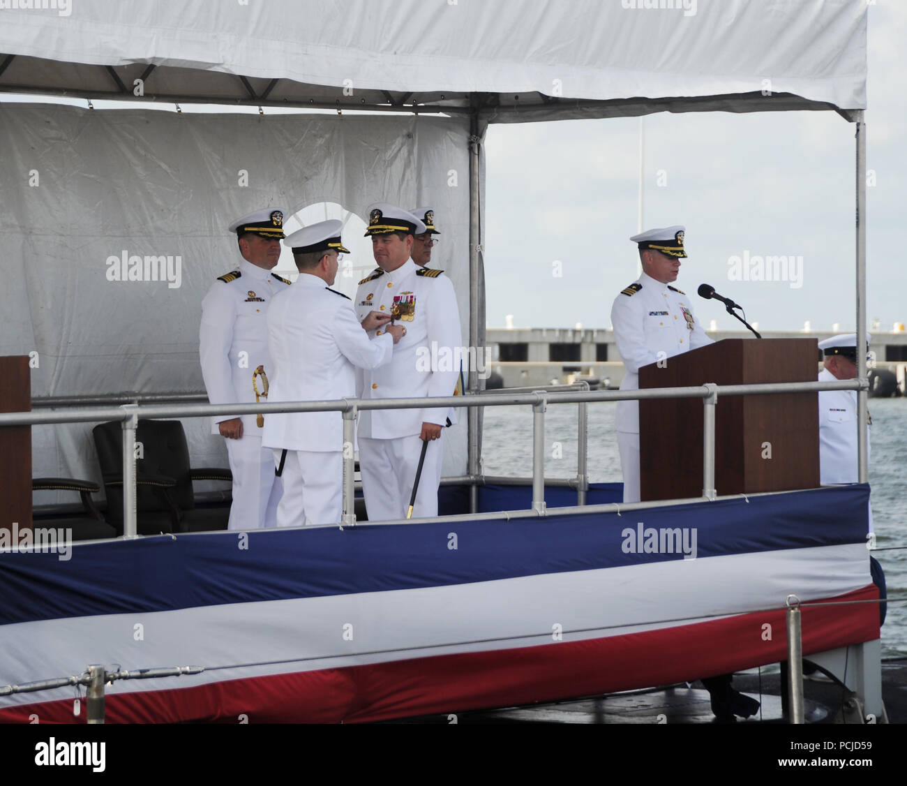NORFOLK, Va. (Aug. 1, 2018) Vice Adm. Joseph Tofalo, Commander ...