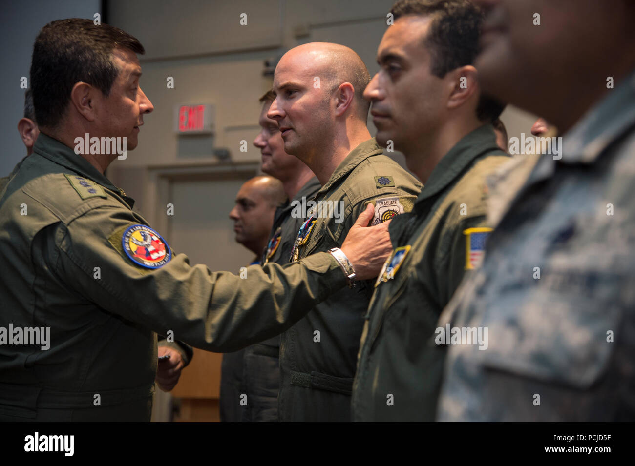 The Commander of the Colombian Air Force, General Carlos Eduardo Bueno ...