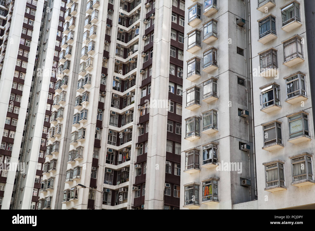 Hong kong building texture hi-res stock photography and images - Alamy