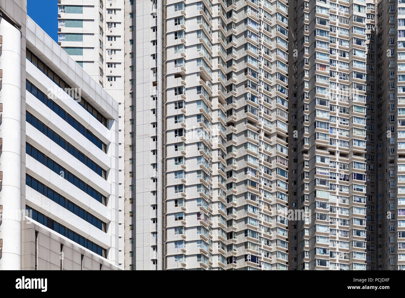 Hong kong building texture hi-res stock photography and images - Alamy