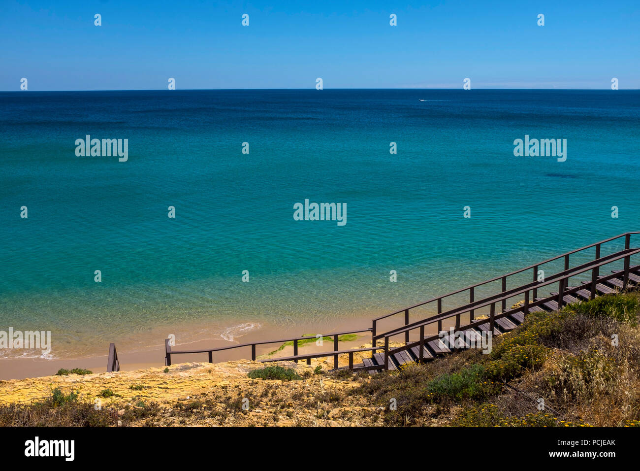 Salema beach algarve hi-res stock photography and images - Alamy