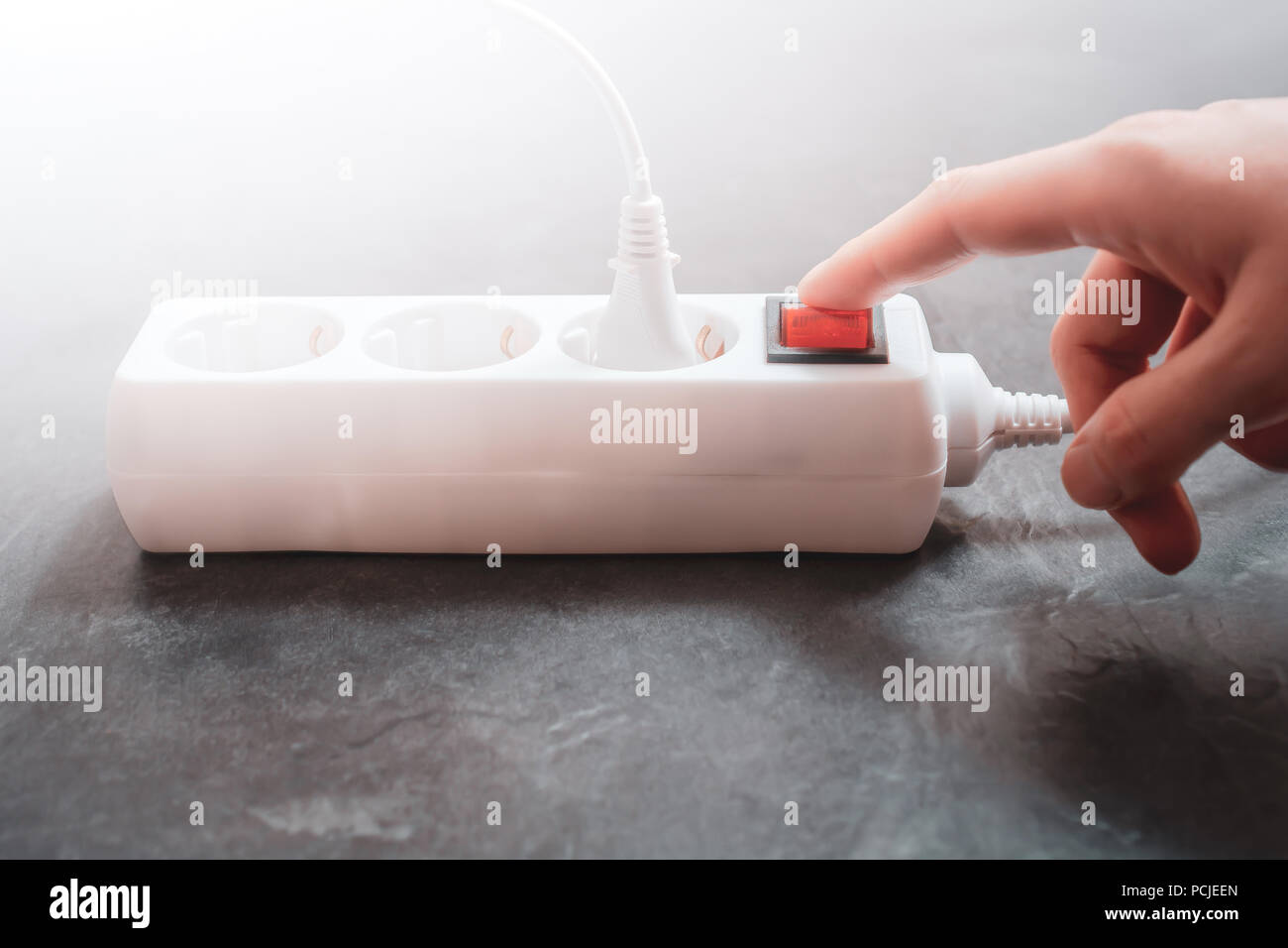 White power socket side view hi-res stock photography and images - Alamy
