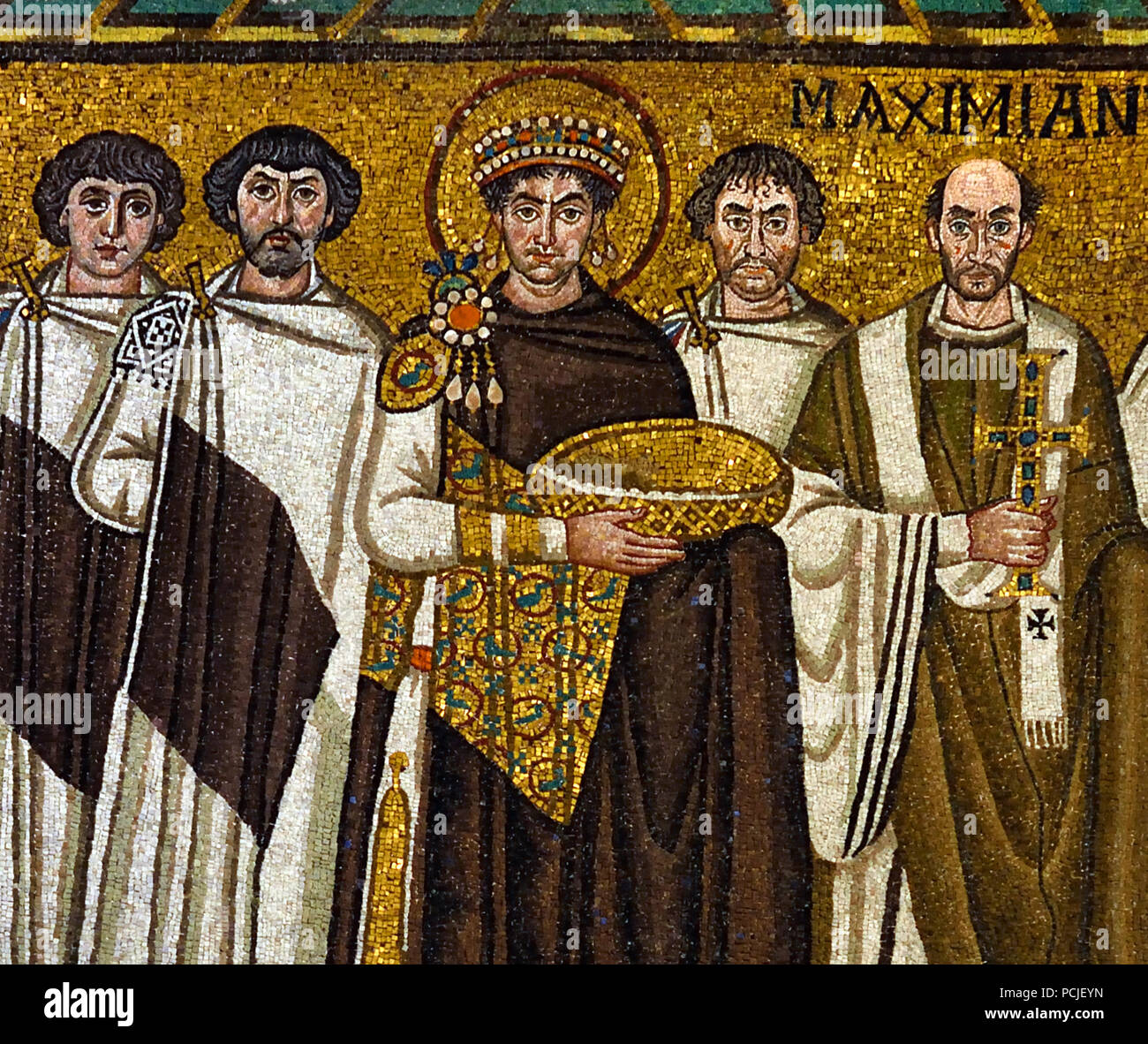 Justinianus mosaic hi-res stock photography and images - Alamy