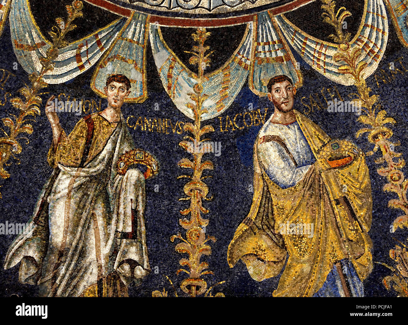 Mosaic jesus john baptist jordan hi-res stock photography and images ...