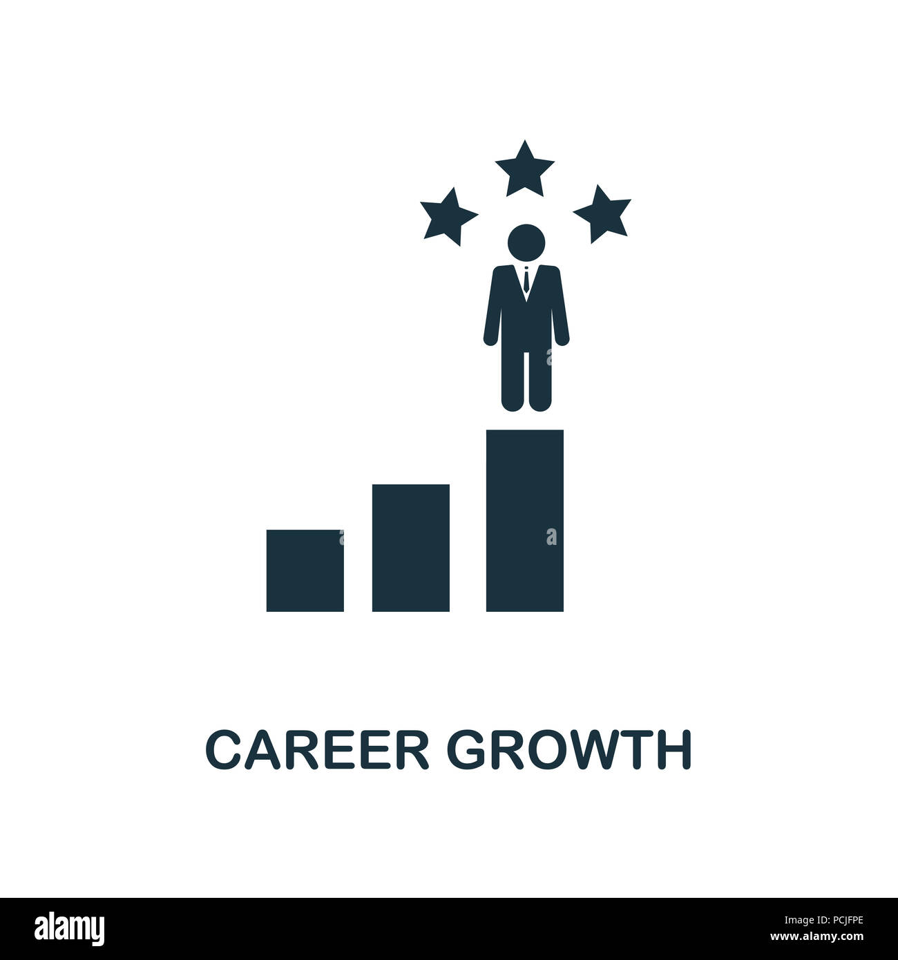 Career Growth creative icon. Simple element illustration. Career Growth ...