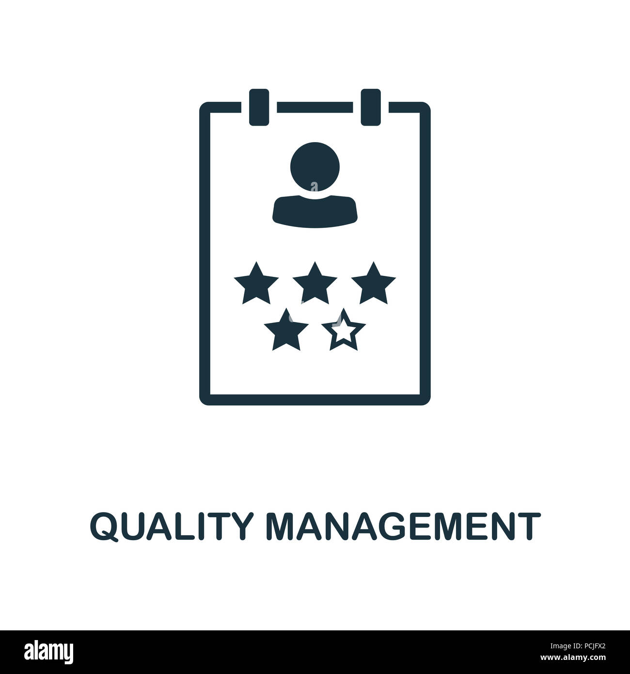 Quality Management creative icon. Simple element illustration. Quality ...