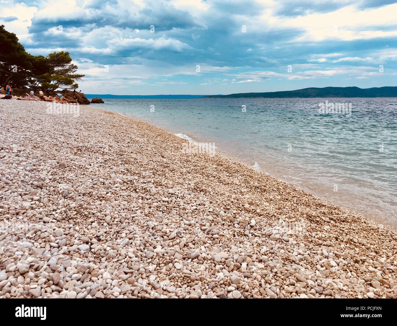 Beach near Split, Croatia Stock Photo - Alamy