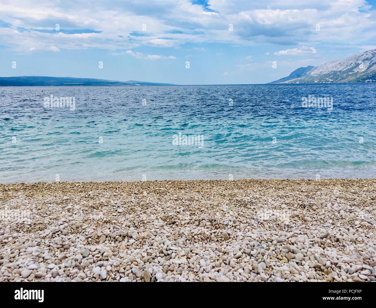 Beach near Split, Croatia Stock Photo - Alamy