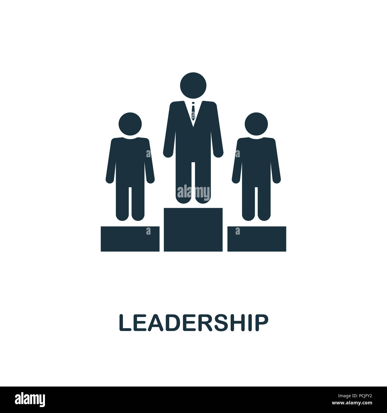 Leadership creative icon. Simple element illustration. Leadership ...