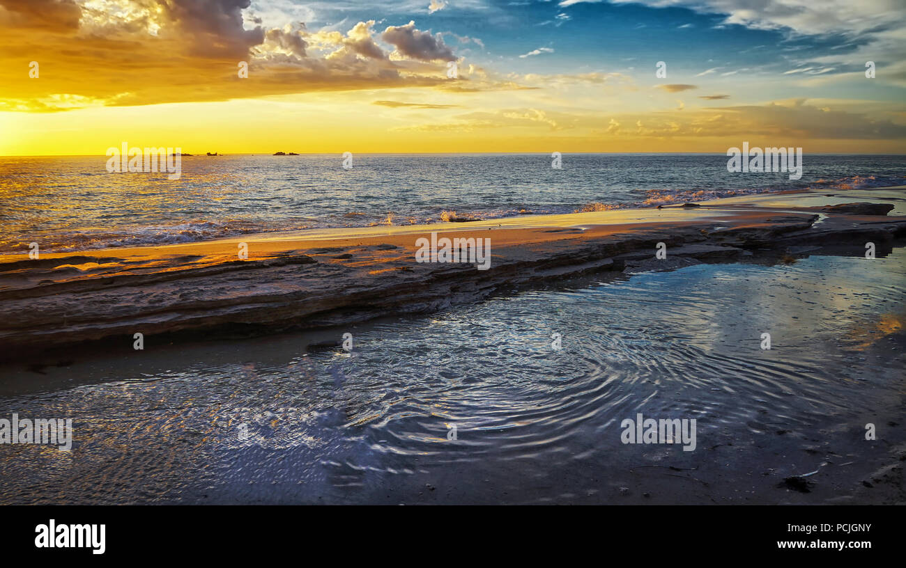 Coastal sunset, Perth, Western Australia, Australia Stock Photo - Alamy