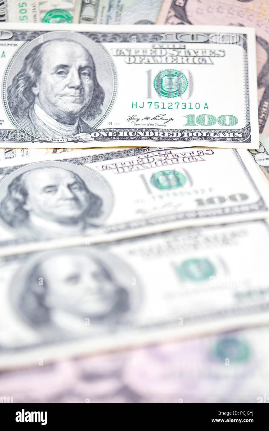 blurred dollar money background like concept of success prosperity and ...
